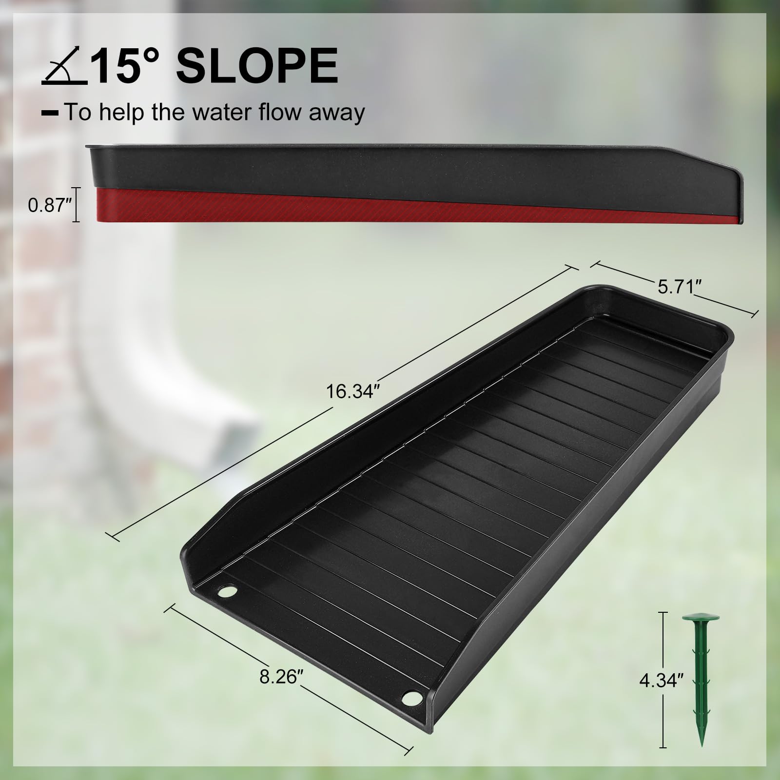 Gutter Downspout Guard Downspout Extension - Large 24 Heavy Duty ...