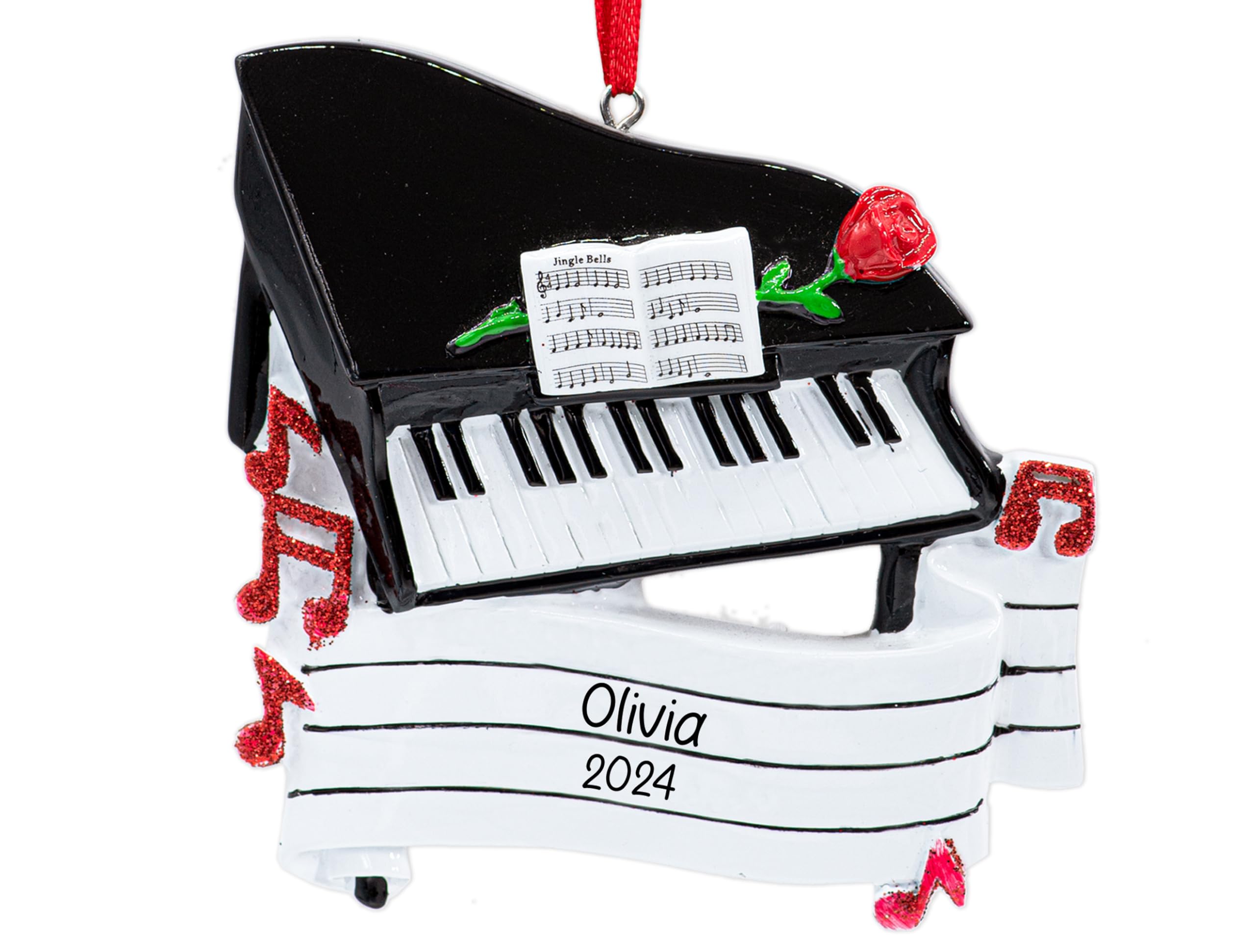 Amazon.com: UniqXmas Personalized Piano Musical Instrument Christmas ...