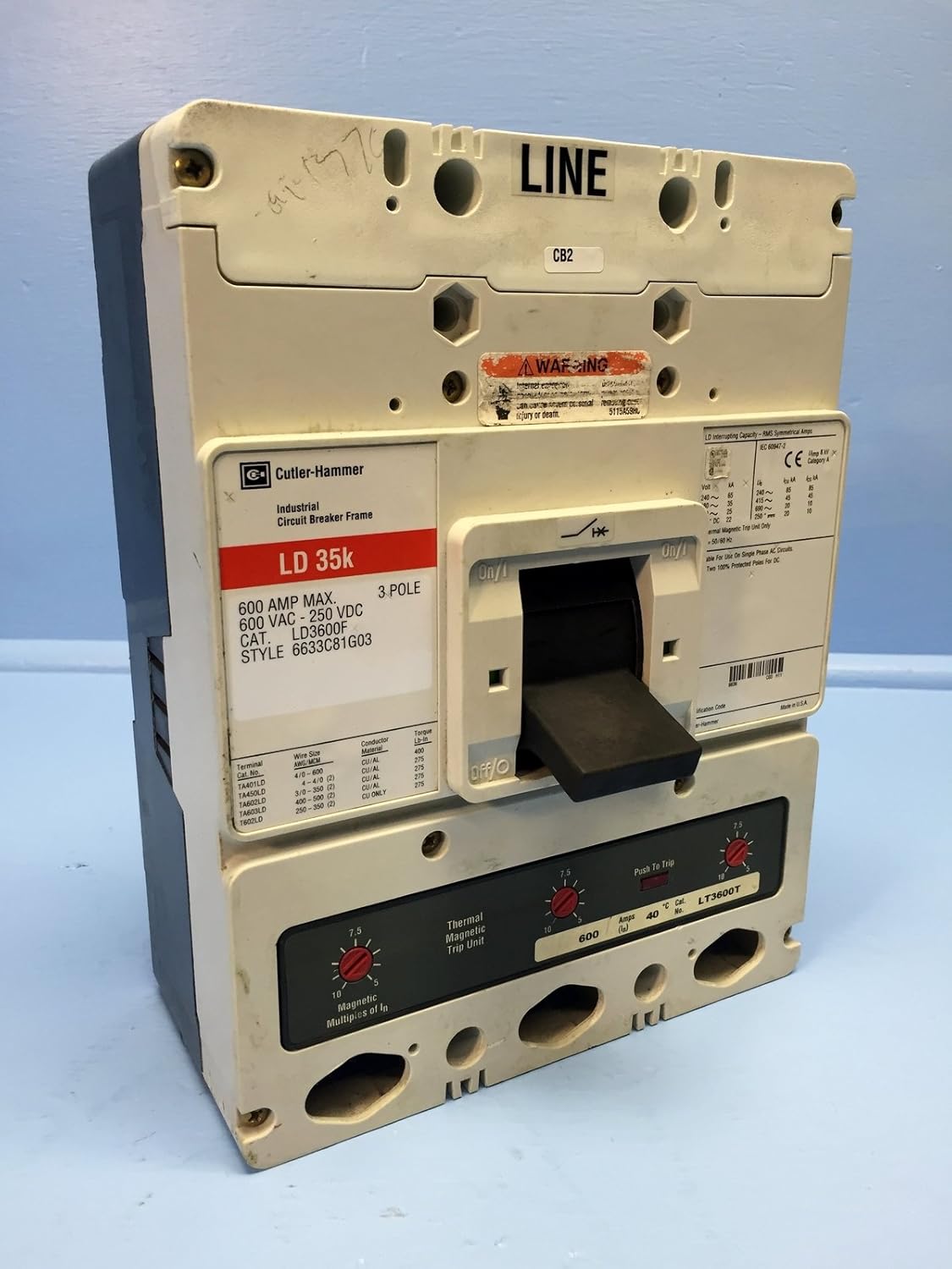 LD3600F Series C 35k Frame Only - Circuit Breakers - Amazon.com