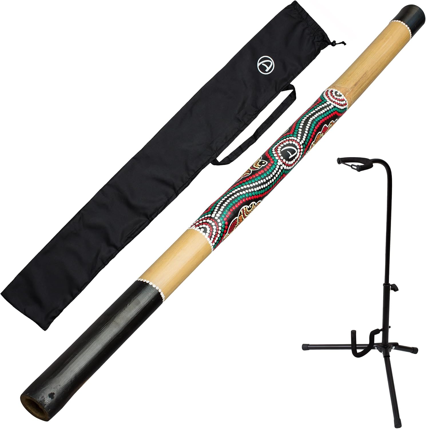 Amazon.com: Australian Treasures - Didgeridoo ''carved'' + Didgeridoo ...