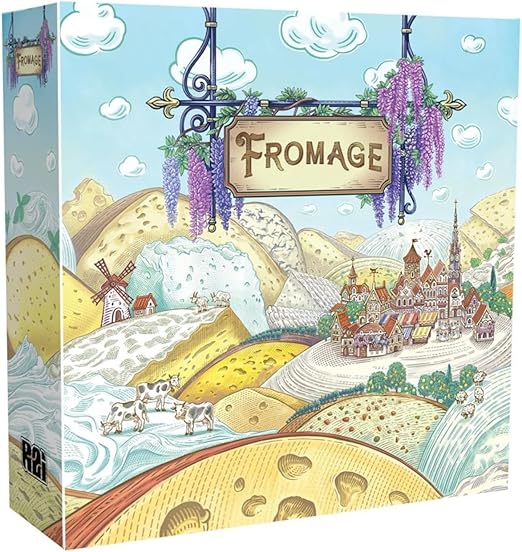 Amazon.com: R2i Games Fromage Board Game - French Cheesemaking Strategy ...