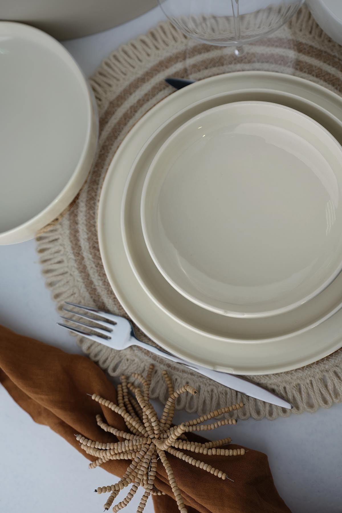 Kütahya Porselen Bone Chef Taste Of 18 Parça 6 Kişilik Yemek Takımı ...