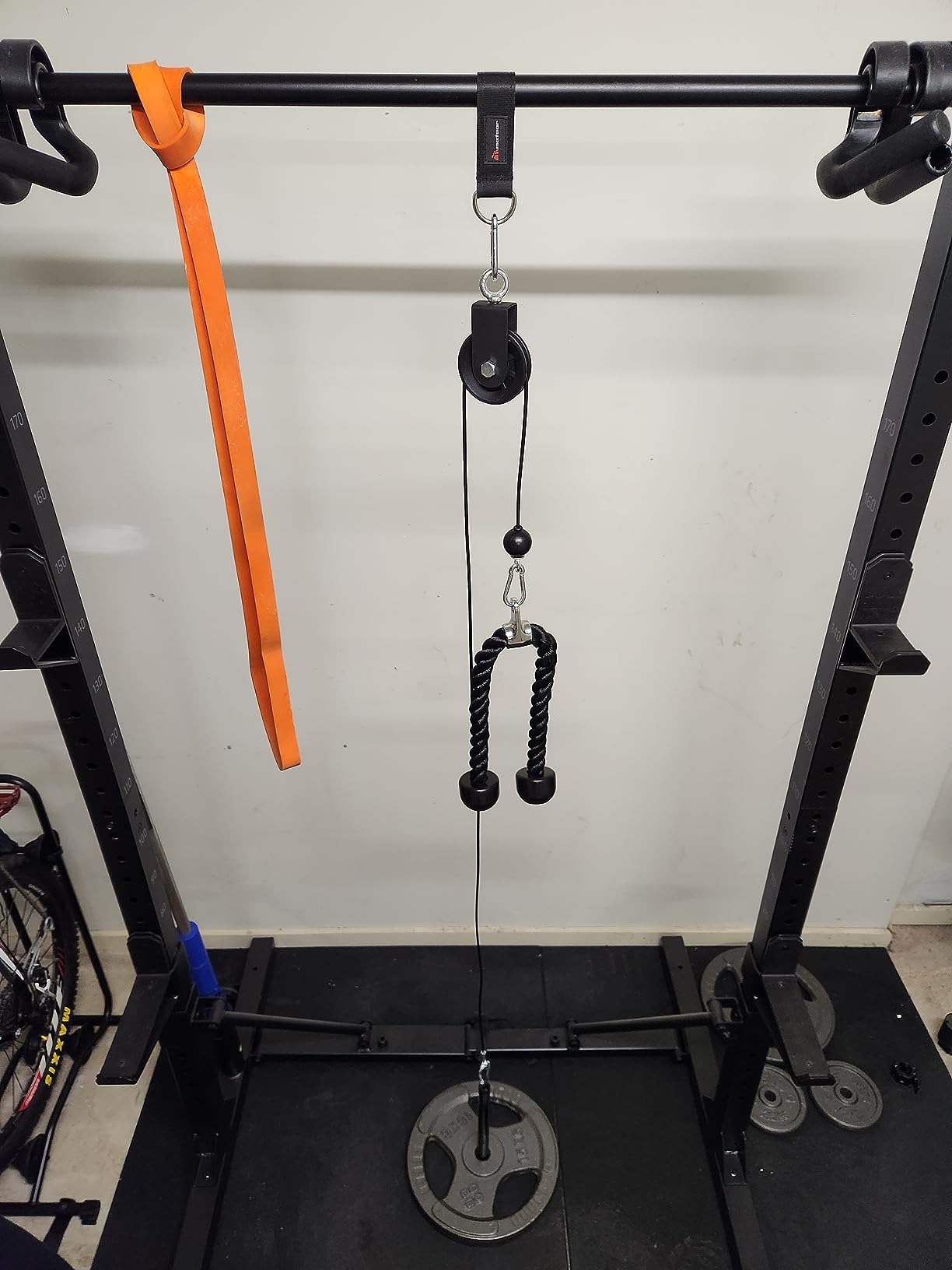 Meteor LAT and Lift Pulley System – Home Gym Cable Pulley for Biceps ...