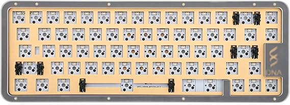 Amazon.com: KPREPUBLIC DNA65 65% Kit Custom Mechanical Keyboard Kit PCB ...