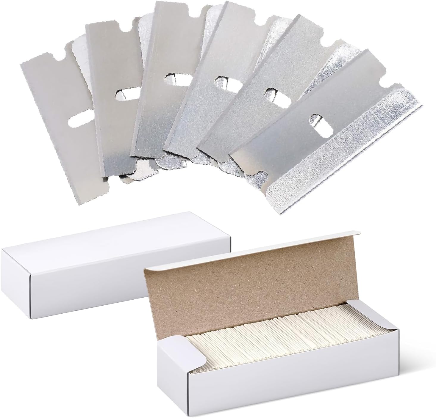 Amazon.com: Gem Personnal Single Edge Stainless Steel Blades with Used ...