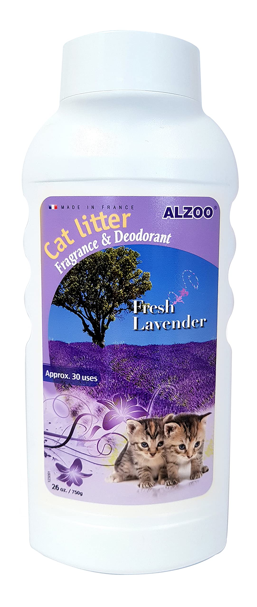 Amazon.com : Alzoo Cat Litter Deodorizer, Lavender Bay : Pet ...