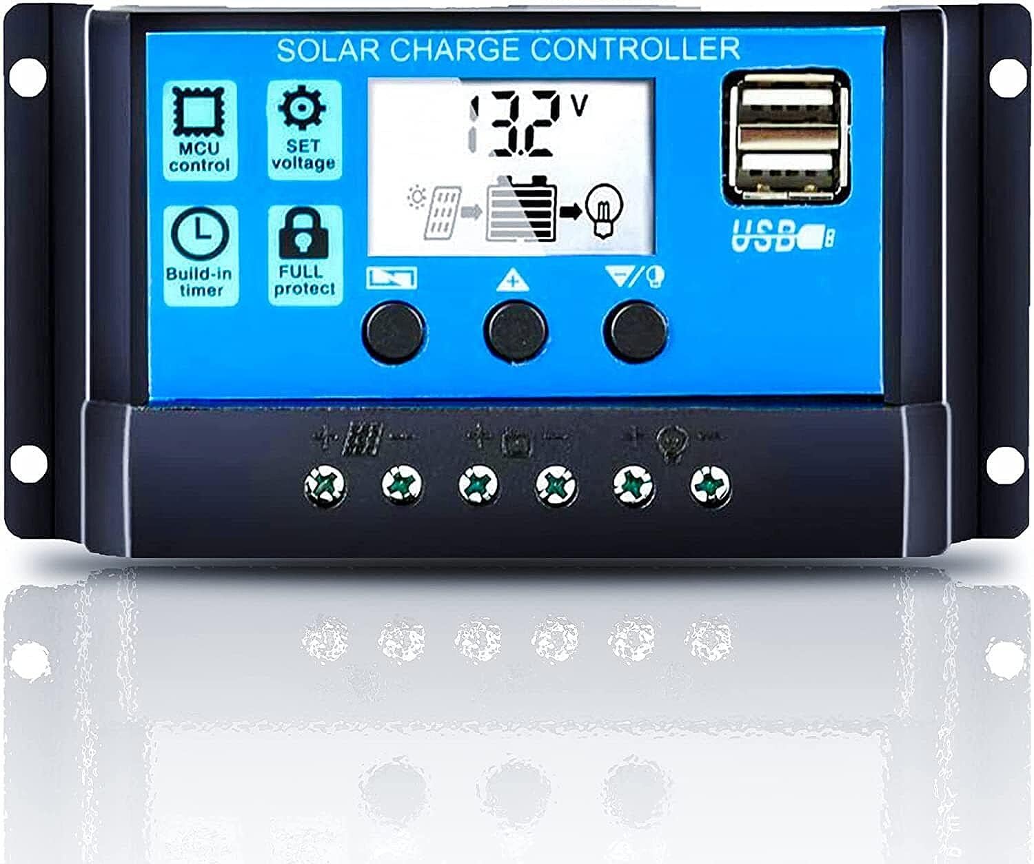 Luminous 6 A Solar Charge Controller : Amazon.in: Garden & Outdoors