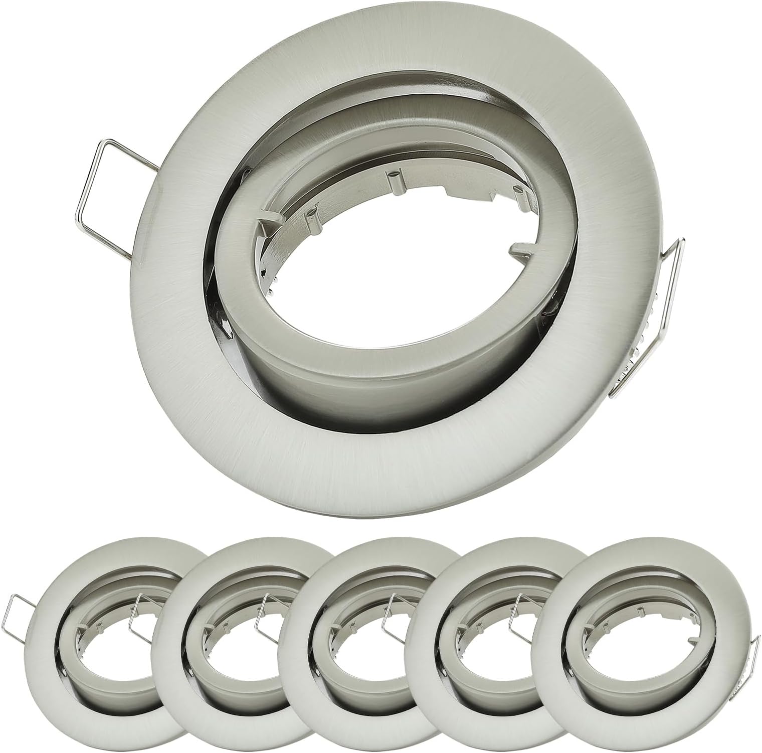 Sweet Led Einbaustrahler GU10 aus Metall – 10er Set - Einbaurahmen ...