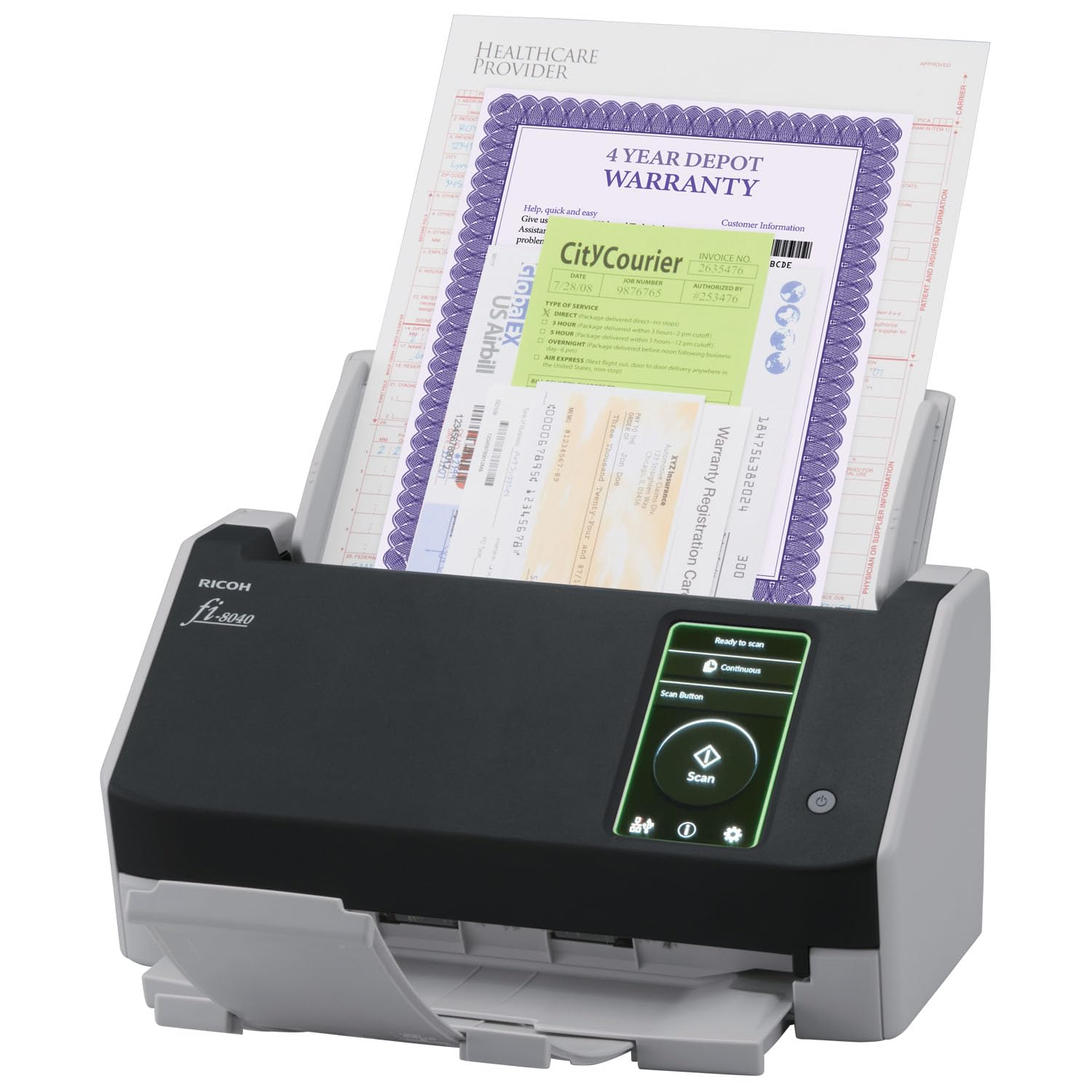 Buy RICOHfi-8040 Premium Fast Front Office & Desktop Document, Receipt ...