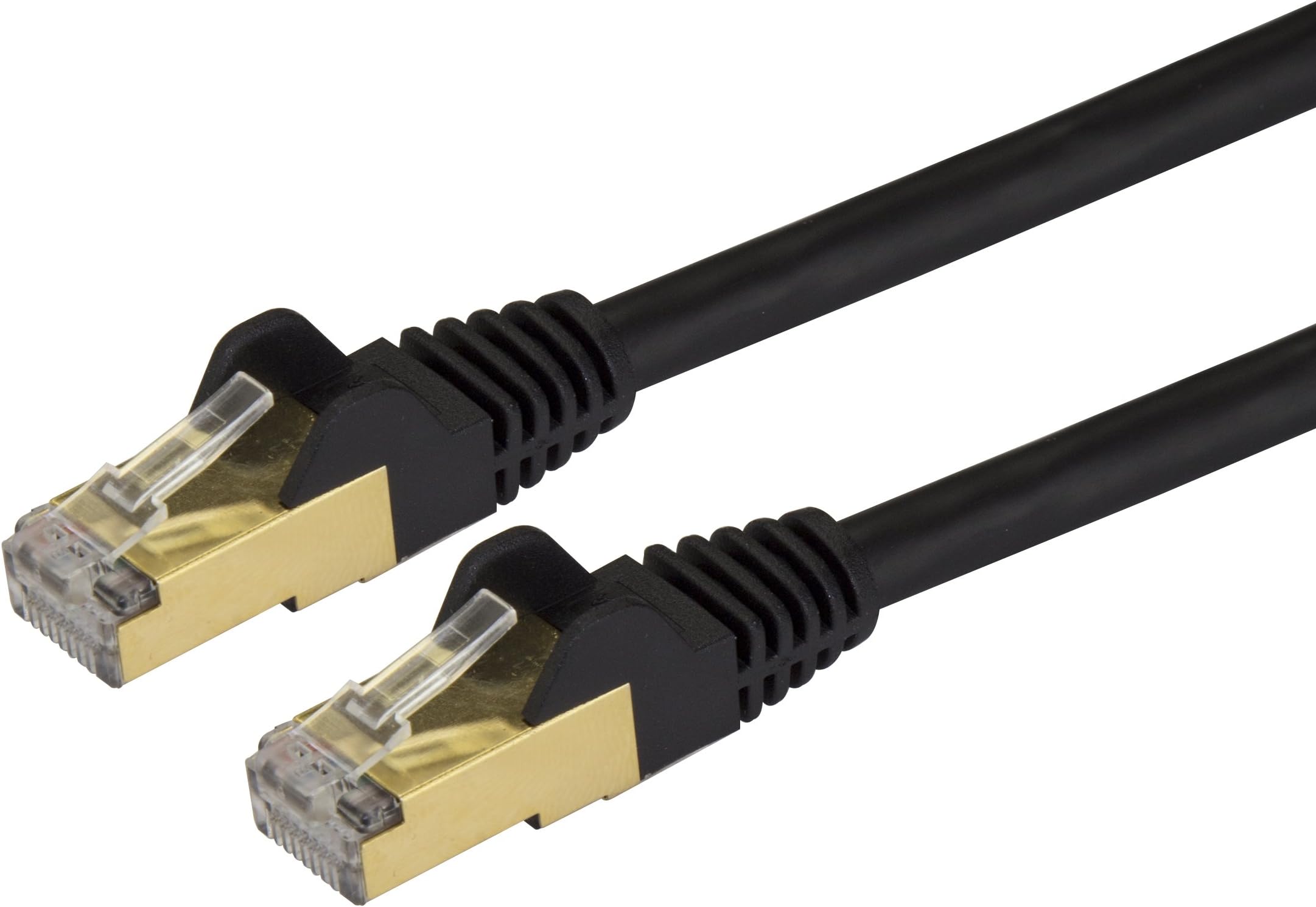 Amazon.com: StarTech.com 14ft CAT6a Ethernet Cable - 10 Gigabit ...