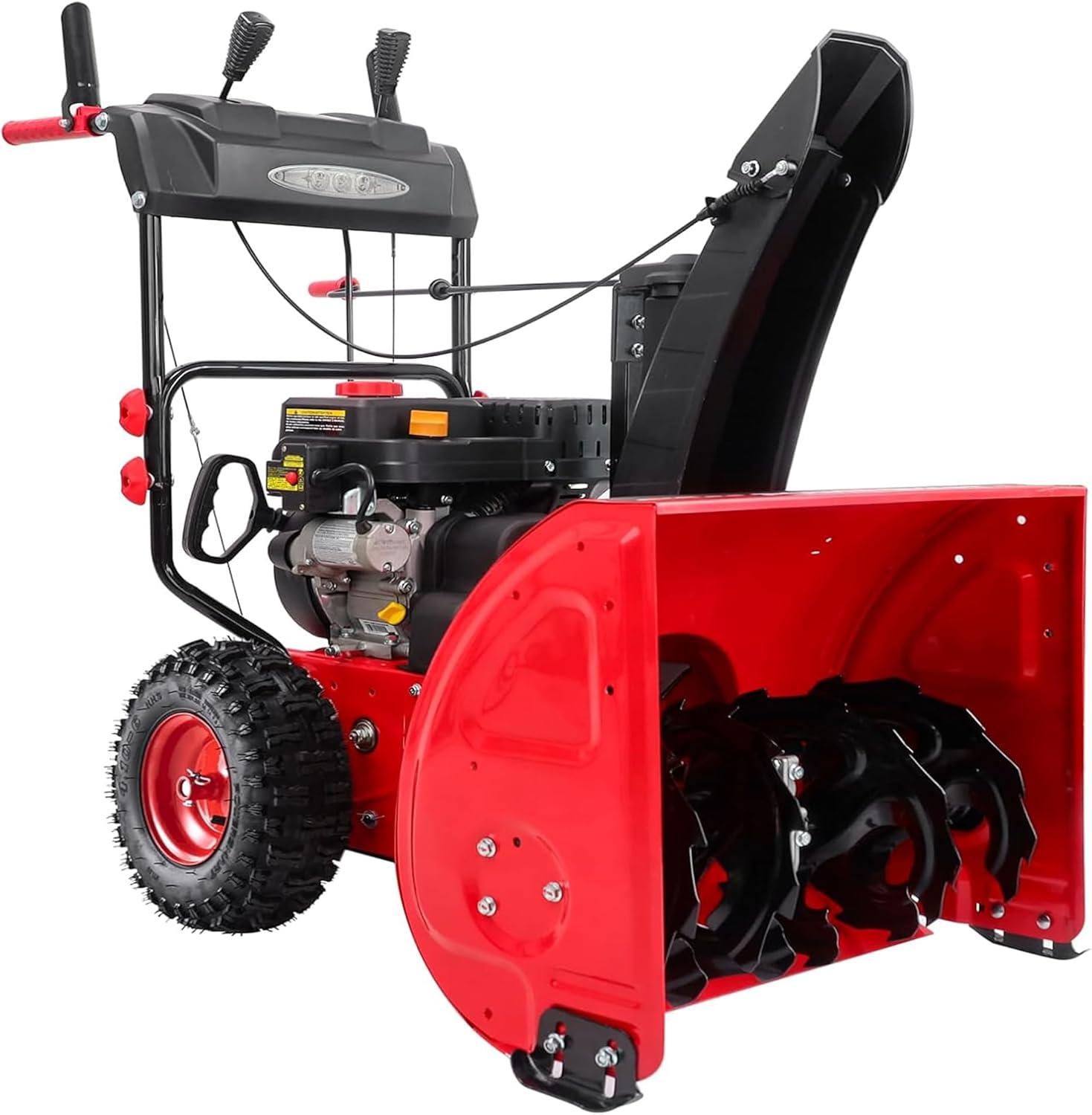 Amazon.com : PowerSmart 24-Inch Two-Stage Self-Propelled Gas Snow ...