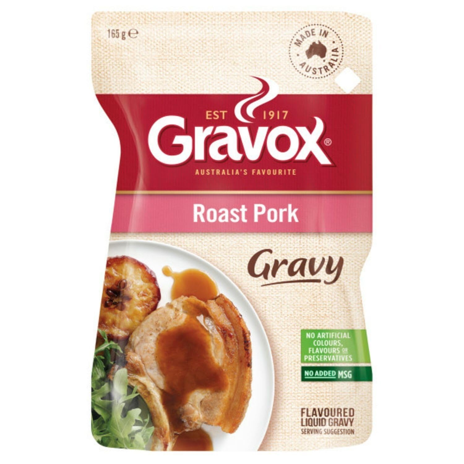 Gravox Roast Portk Gravy Pouch Liquid Pouch for Gravy and Liquid Stock ...