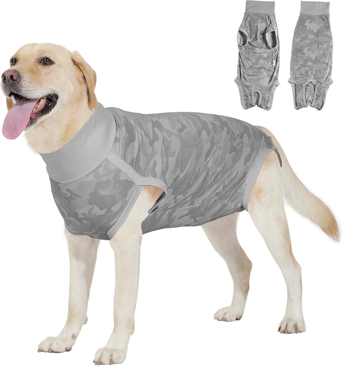 Amazon.com: pangdi Dog Recovery Suit Female Spay, Dog Surgery Suit Male ...