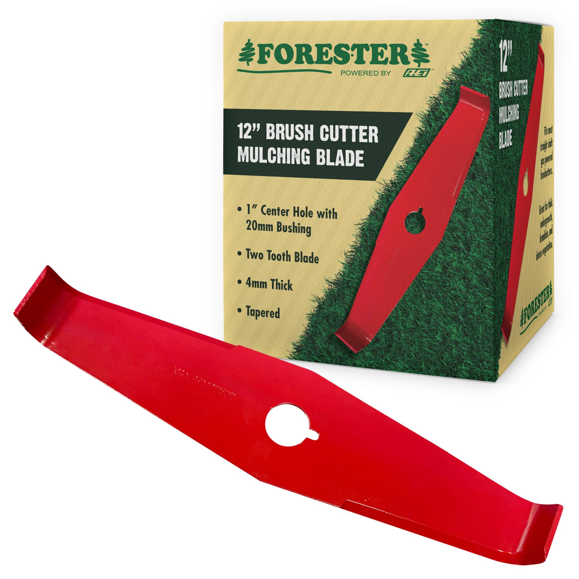 Amazon.com : FORESTER 12" Universal Mulching Blade - Brush Cutter Blade ...