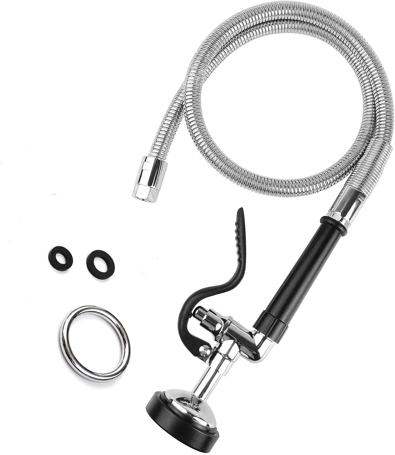 Pre Rinse Sprayer and Hose Replacement Kit for Pull Out Kitchen Spray ...
