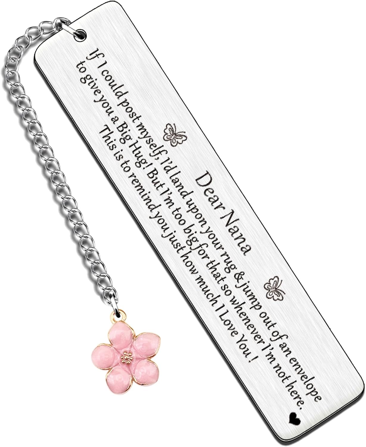 HULALA Dear Nana Bookmark Book Mark Gifts for Mothers Day Birthday ...
