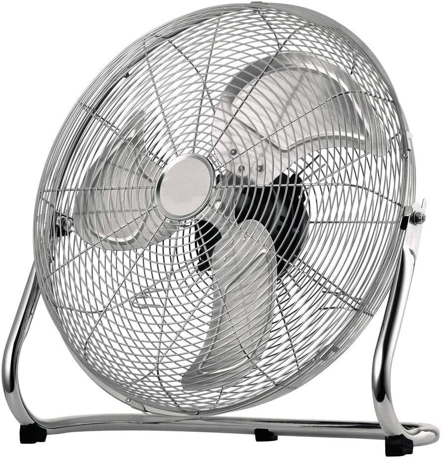 COSTWAY 20" 160W High Velocity Floor Fan, 3 Speed Air Circulator Fan ...