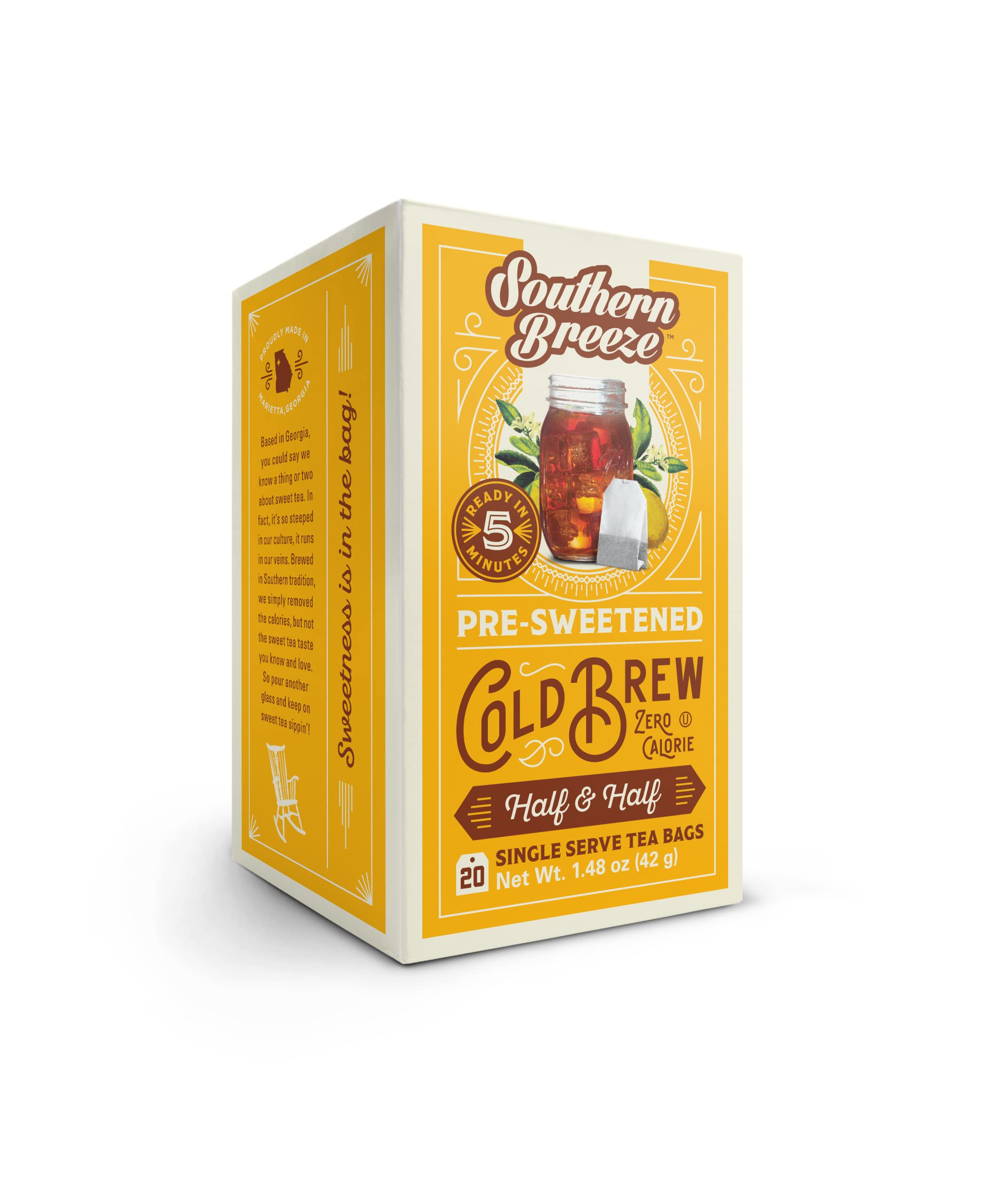 Amazon.com : Southern Breeze Cold Brew Sweet Tea Half & Half Iced Tea ...