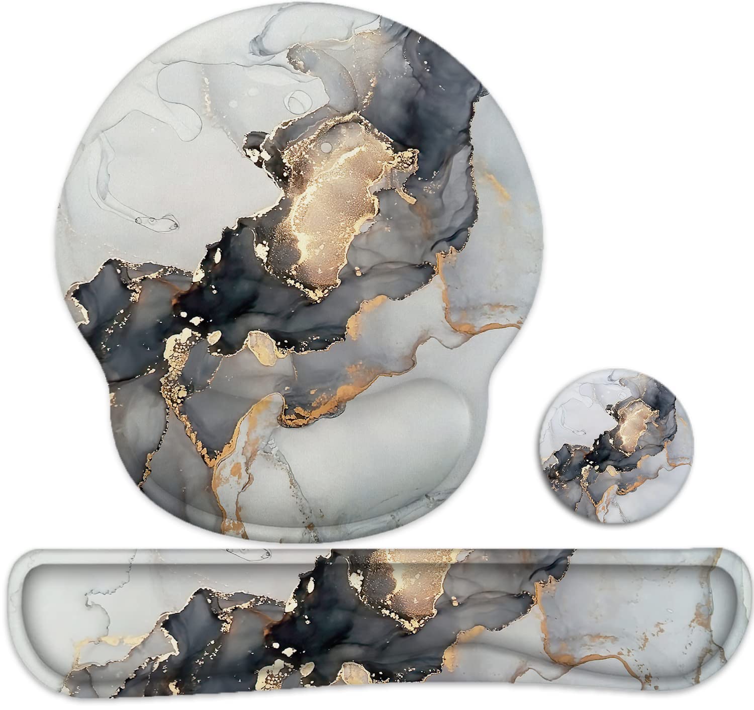 Amazon.com : Keyboard Wrist Rest and Mouse Pad Wrist Support, Ergonomic ...