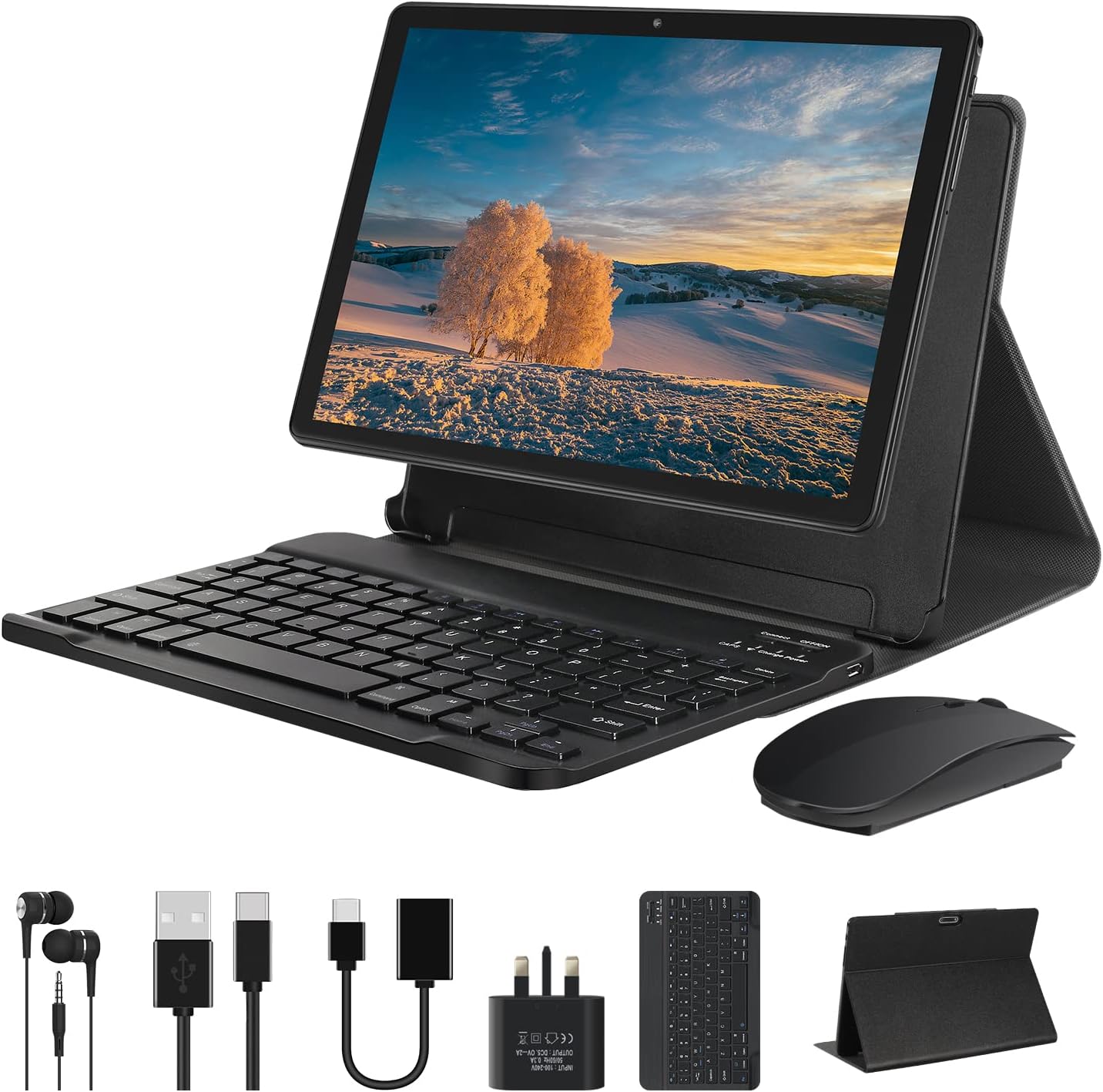 Tablet 10 Inch Android 10.0 YESTEL Phablet 4GB RAM,64GB ROM(Expand to ...