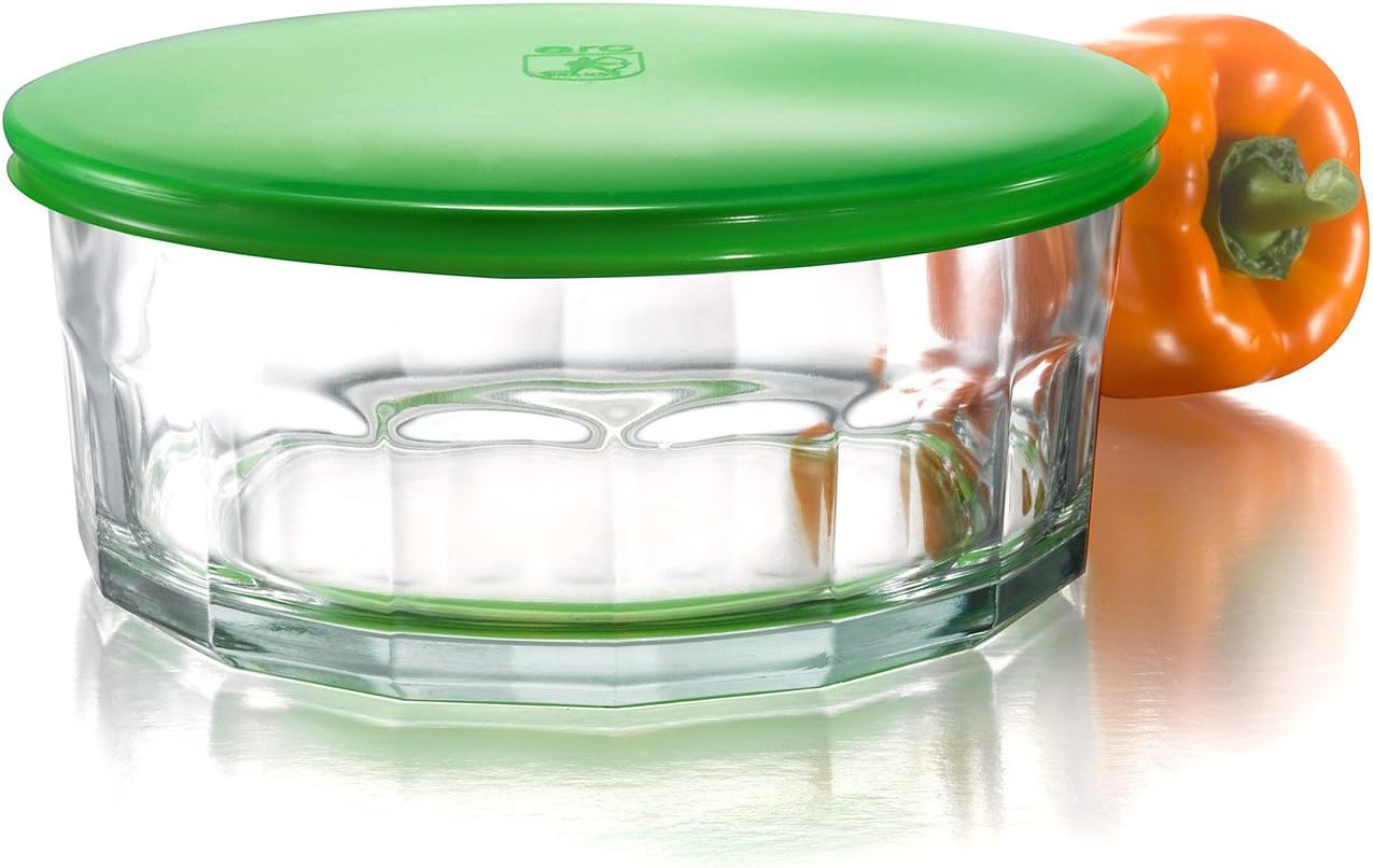 Amazon.com | ARC International Luminarc Working Glass Bowl with Green ...