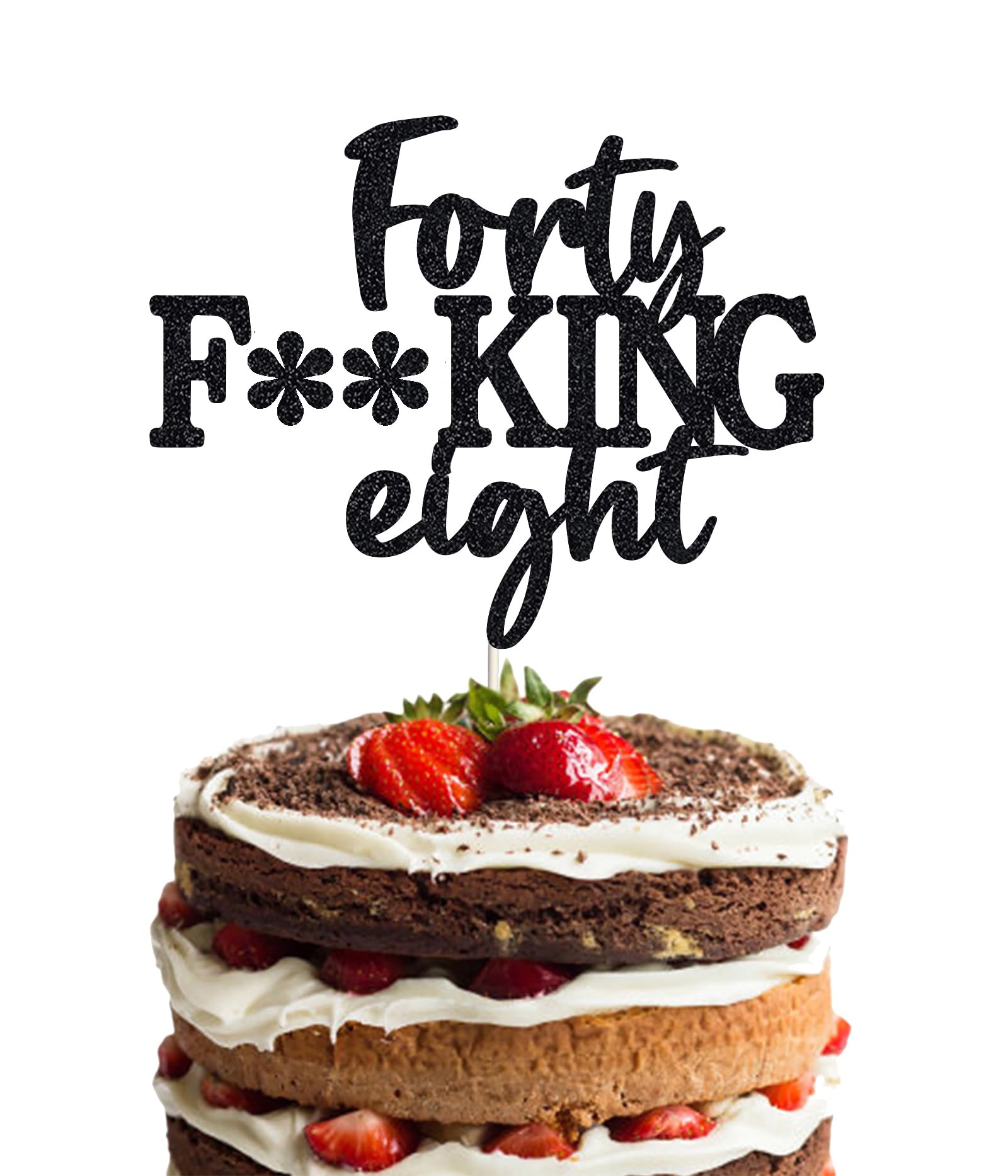 Snapklik.com : Happy 48th Birthday Cake Topper 48 Birthday Cake Toppers ...