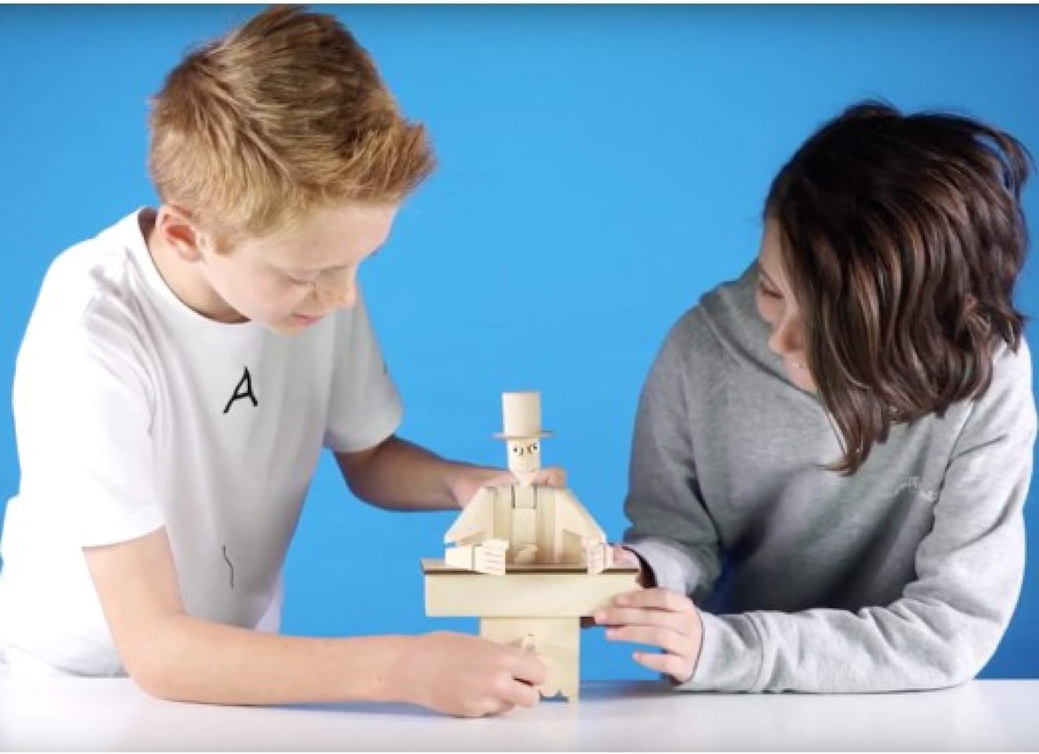 TIMBERKITS The Magician Automata Mechanical Wooden Puzzle-Model ...