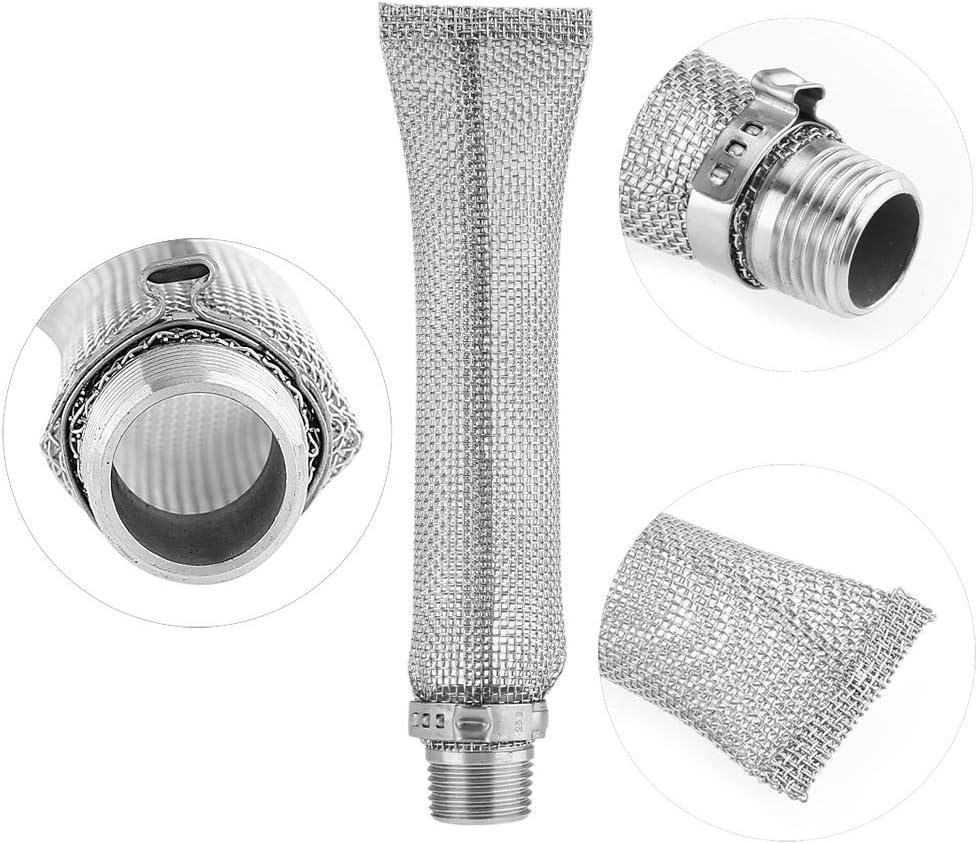 Amazon.com: Beer Brew Hop Mesh Filter, 12inch/6inch Stainless Steel ...