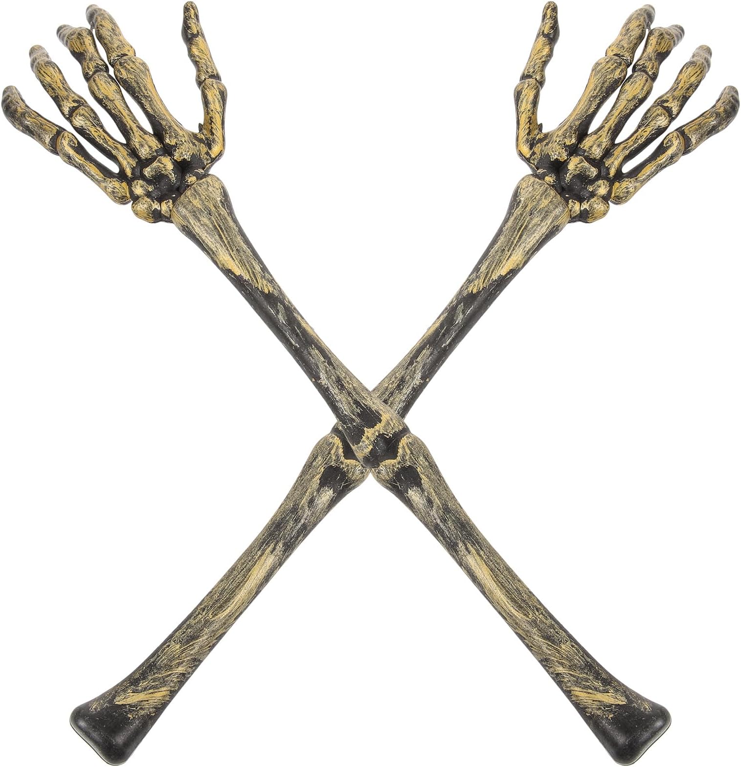 Amazon.com | EXCEART Halloween Skeleton Arm Salad Spoon Set - Halloween ...