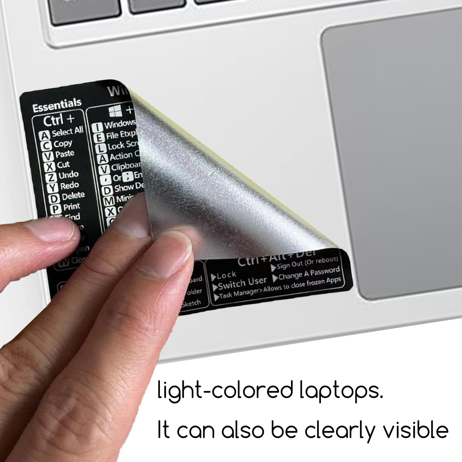 Snapklik.com : 2-Pack丨Windows Shortcut Sticker丨, Keyboard Shortcut ...