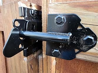 Amazon.com: Self-Closing Gate Latch, Wood Fence Gate Latches, Pad ...