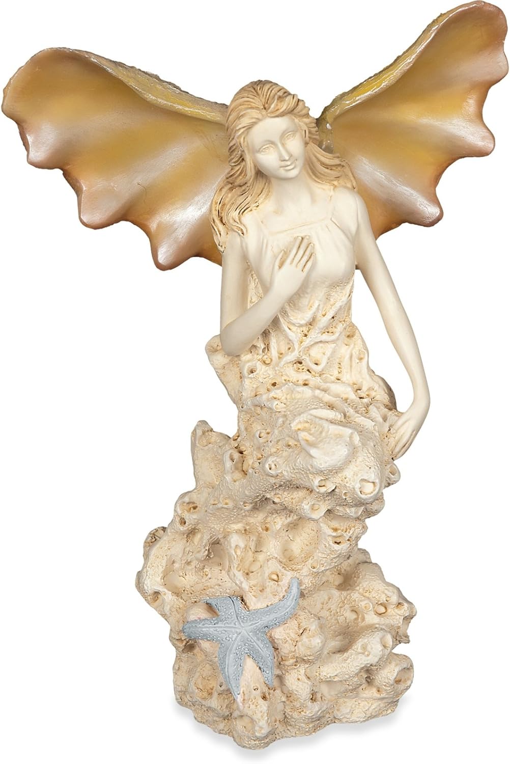 Amazon.com: AngelStar 8-1/2-Inch Tall Large Angel of The Sea Figurine ...