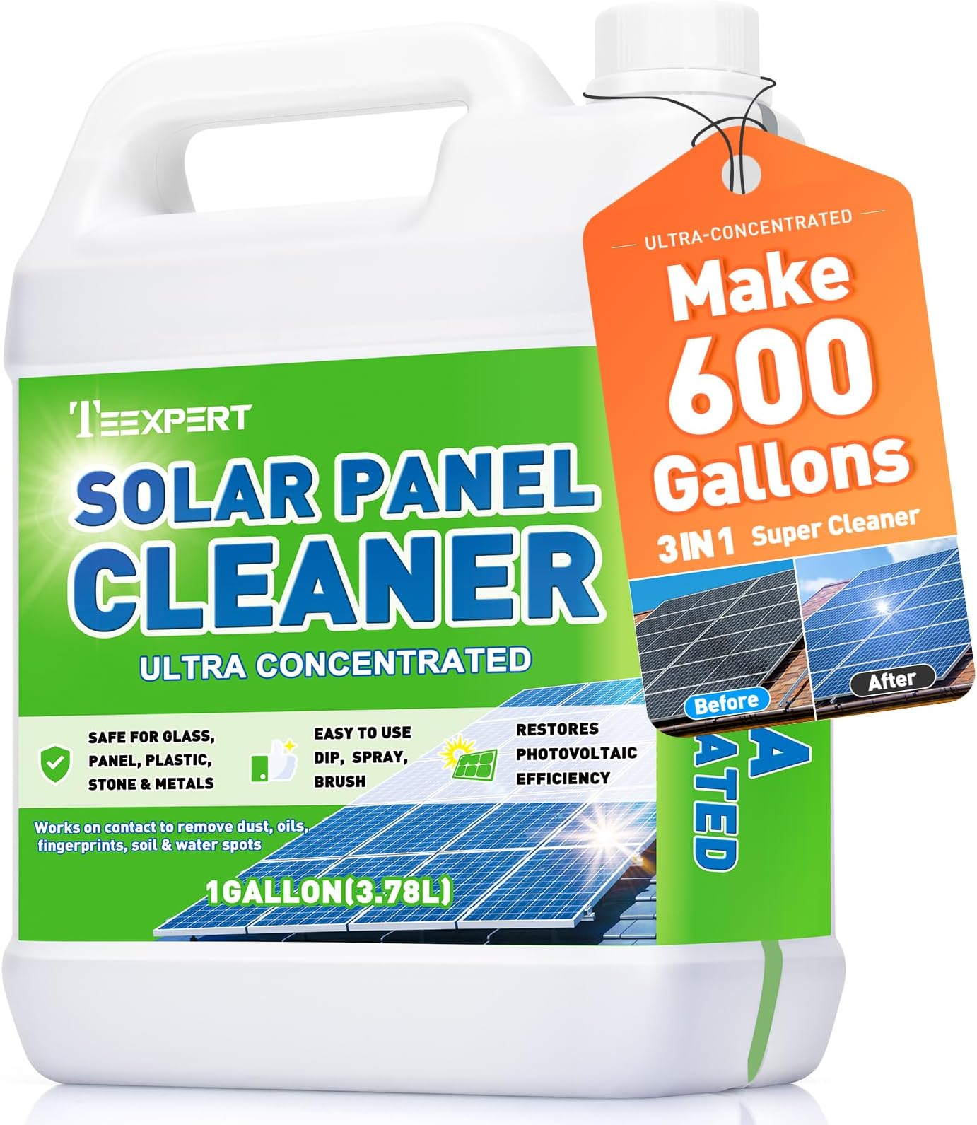 Amazon.com: Miracle Spritz Solar Panel Cleaner 32oz : Patio, Lawn & Garden