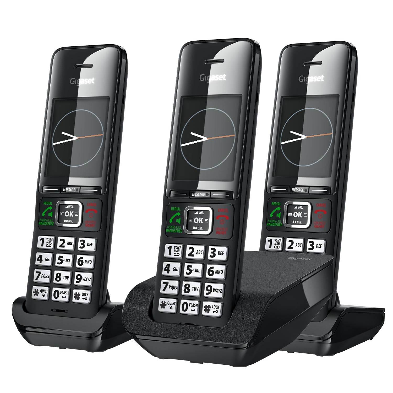 Amazon.com : Gigaset Comfort 552 Trio - 3 Cordless Phones - Made in ...