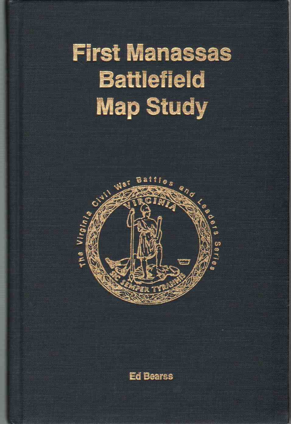 First Manassas Battlefield Map Study (The Virginia Civil War Battles ...