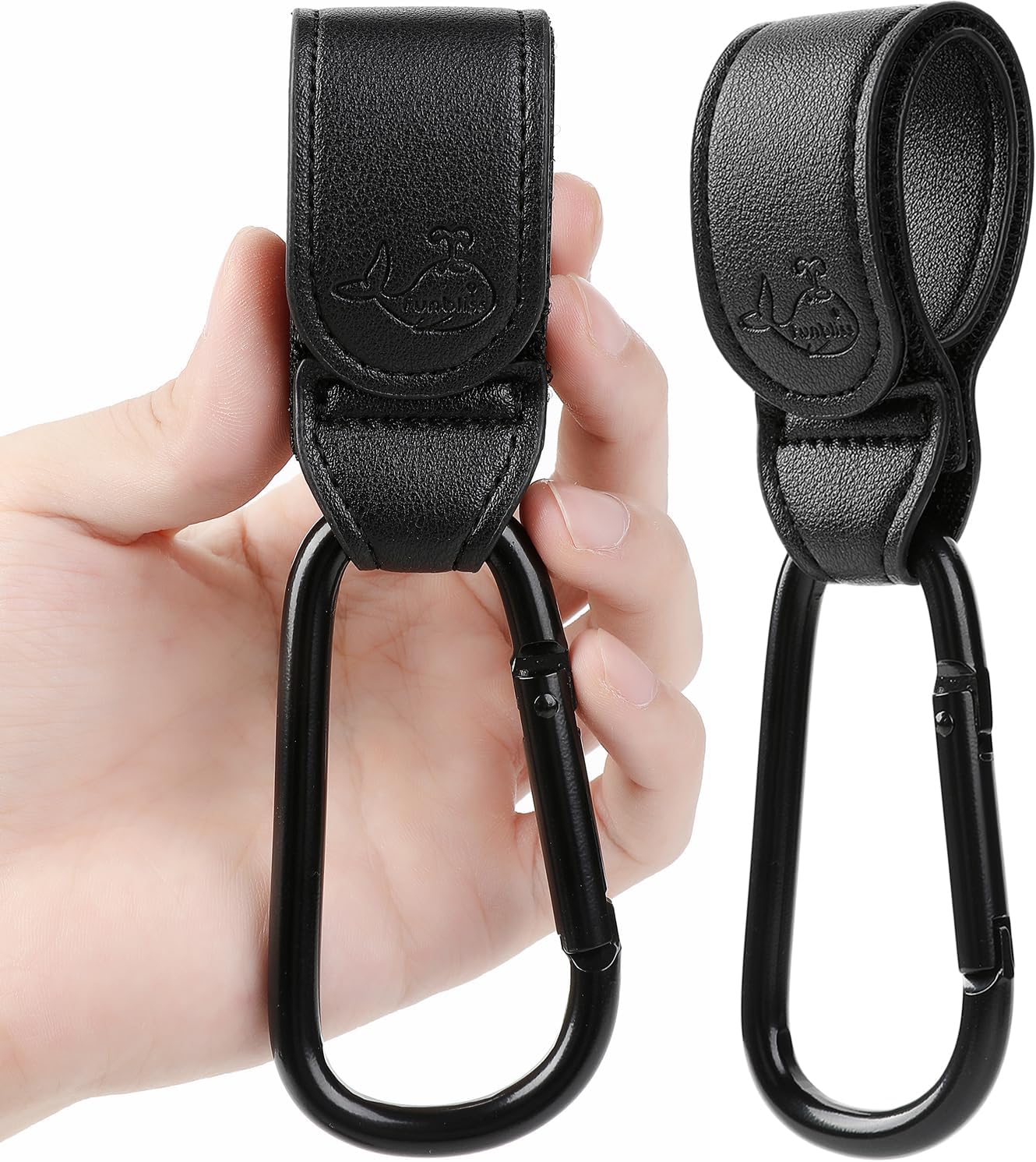 Amazon.com: The Original Mommy Hook Stroller Accessory Black (2 Pack ...