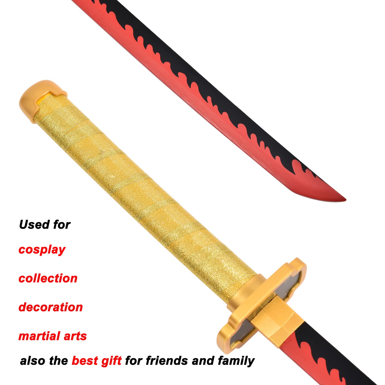 Snapklik.com : Demon Slayer Sword Anime Sword 41inch