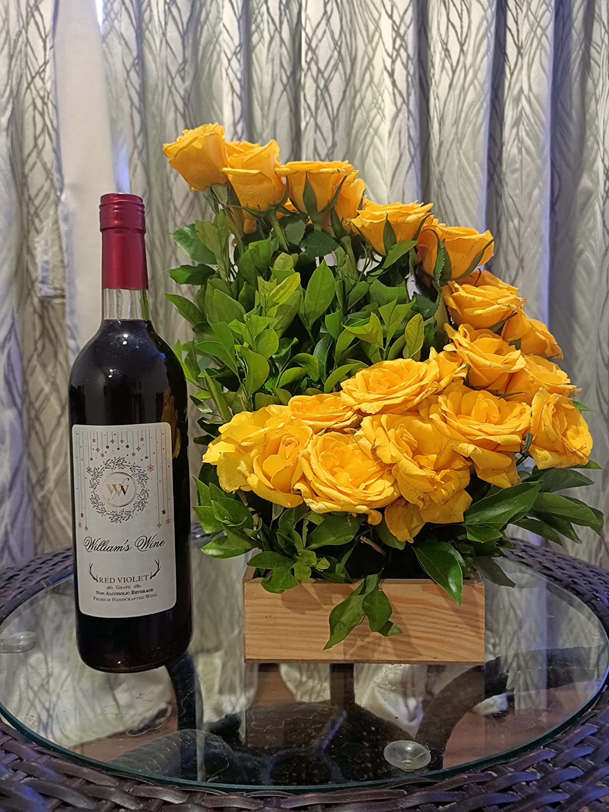 Williams Wine Non Alcoholic Festive Edition Red Violet (Grape) 750 ml ...