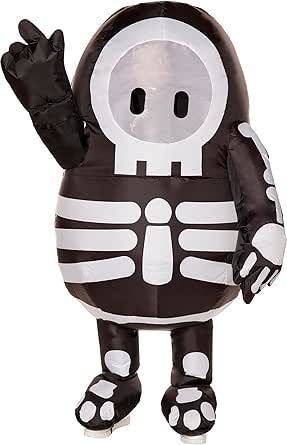 Amazon.com: InSpirit Designs Fall Guys Skelly Inflatable Kids Costume ...