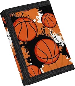 Amazon.com: Cozeyat Kids Wallet for Boys Ages 8-10 Basketball Design ...