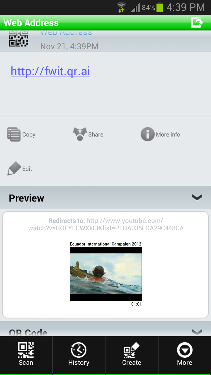 QR Droid - App on Amazon Appstore