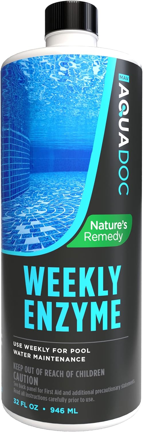 Amazon.com : Pool Enzyme Treatment - Weekly Natural Enzymes for Pools ...