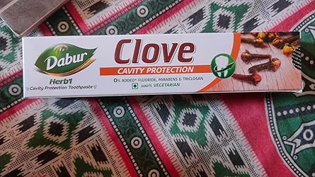 Buy Dabur Herb'l Clove Cavity Protection Toothpaste - 200g | No added ...