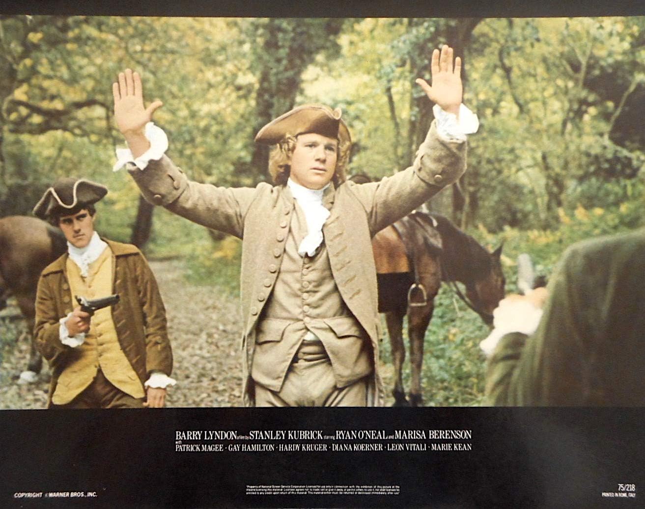 BARRY LYNDON-Set of 25 Deluxe Lobby Cards-Stanley Kubrick-1975-William ...