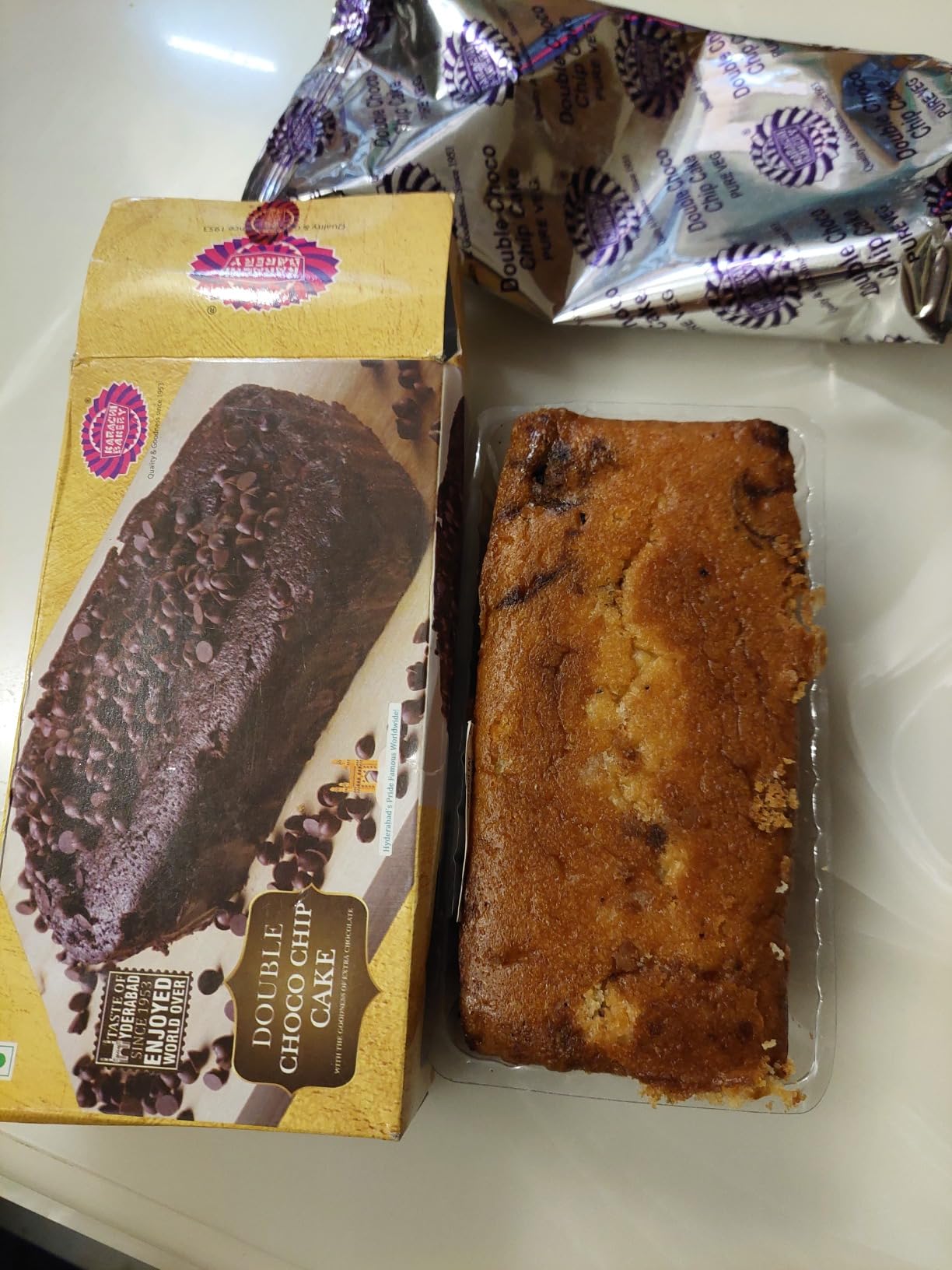 Karachi Bakery Double Chocochip Cake 200gram | Choco Chip | Soft Cake ...