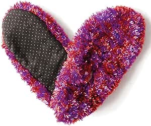 Amazon.com: Fuzzy Footies Purple/RED/Violet : Clothing, Shoes & Jewelry