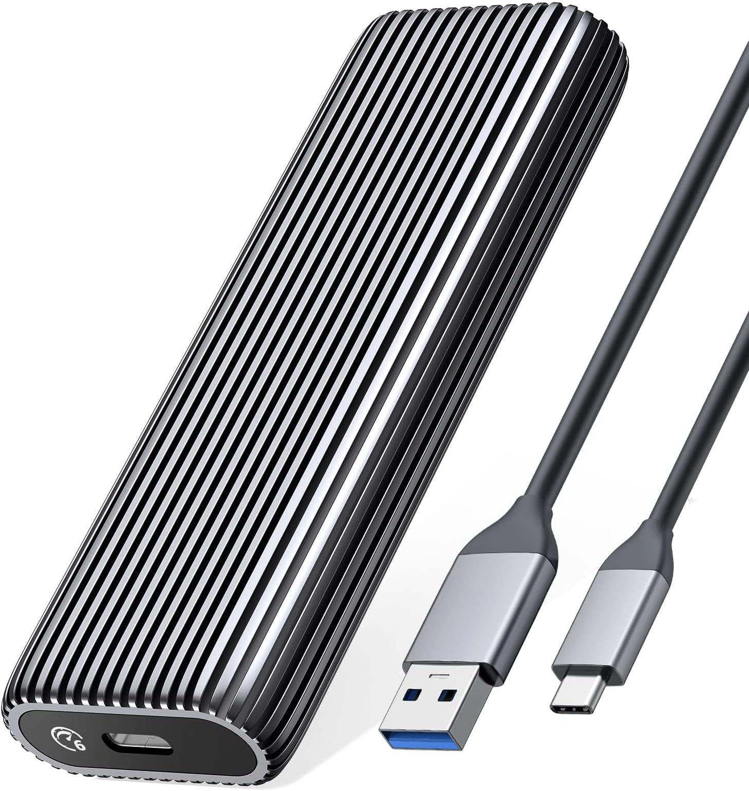 ORICO M.2 SATA SSD Enclosure Reader USB3.2 6Gbps, Tool-Free Type-C ...