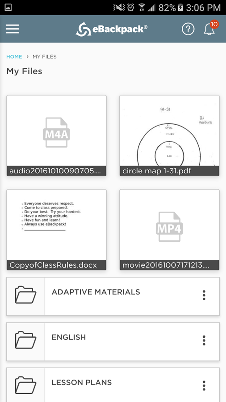 eBackpack - App on Amazon Appstore