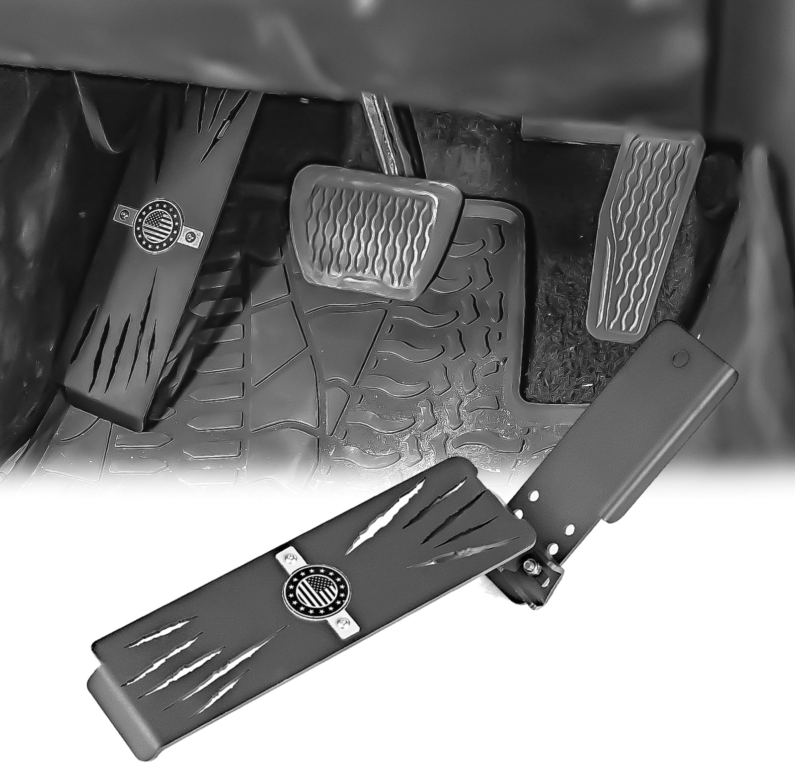 Amazon.com: Riasdy JL Dead Pedal, Gladiator Dead Pedal Diver Left Side ...