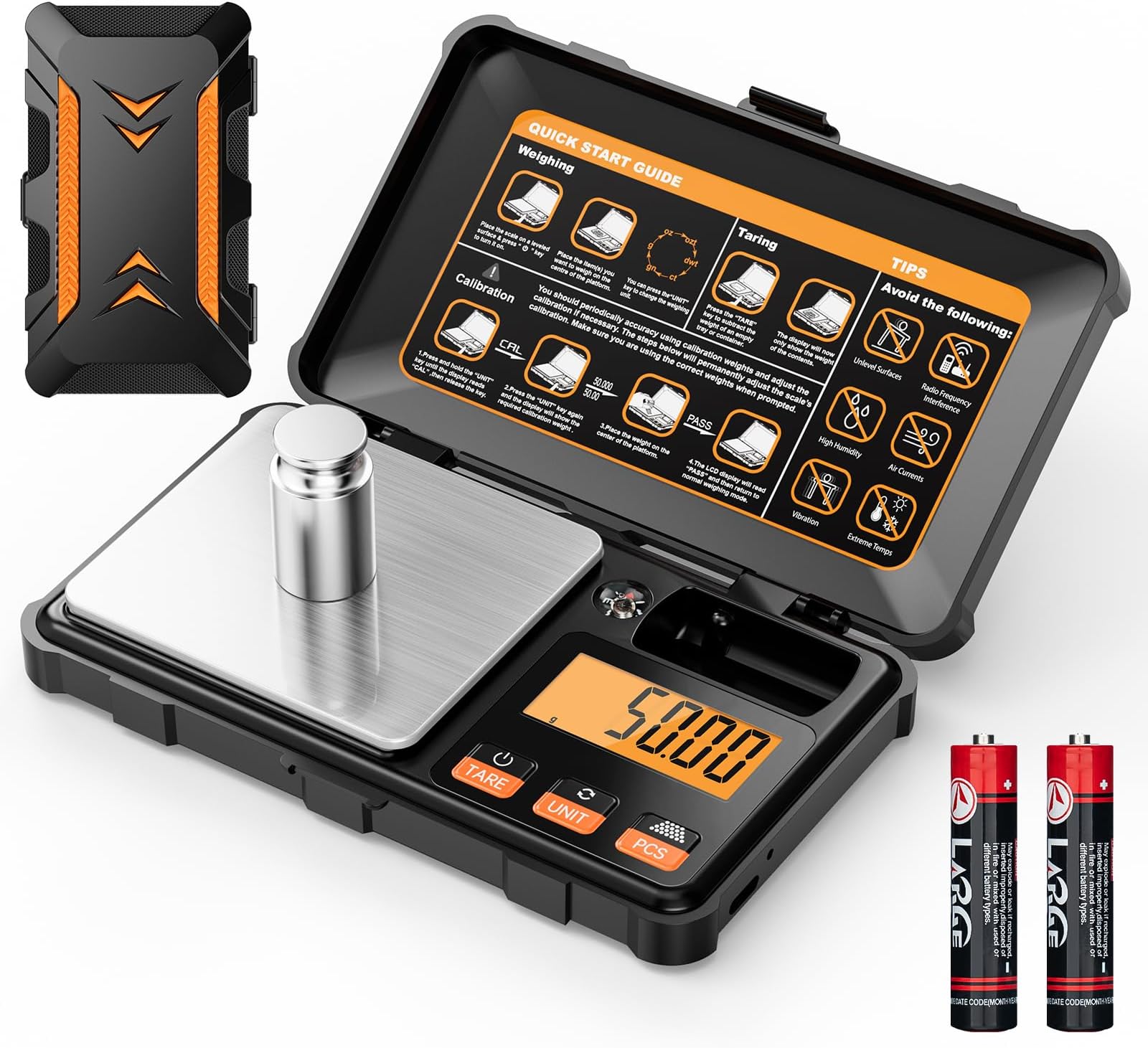 Amazon.com: MAXUS Digital Precision Pocket Scale with 200 x 0.01g ...